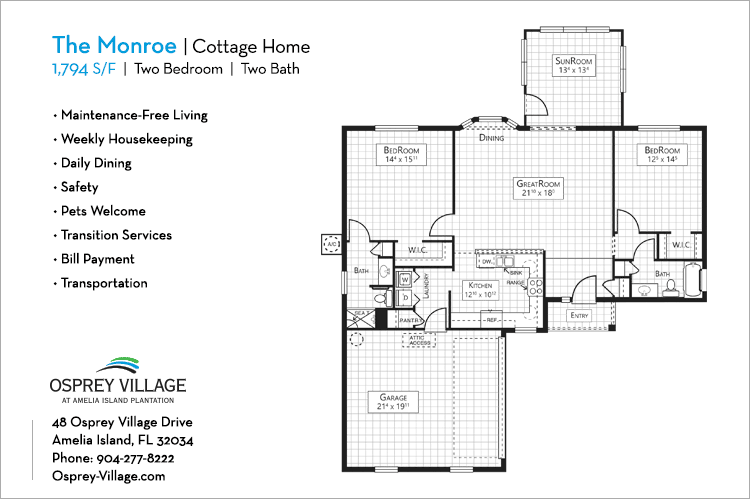 Cottage Homes | Amelia Island | Osprey Village